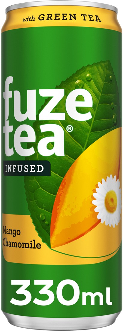 FUZE TEA BLIK 24X33CL MANGO/CHAMOMILE SAFE BV