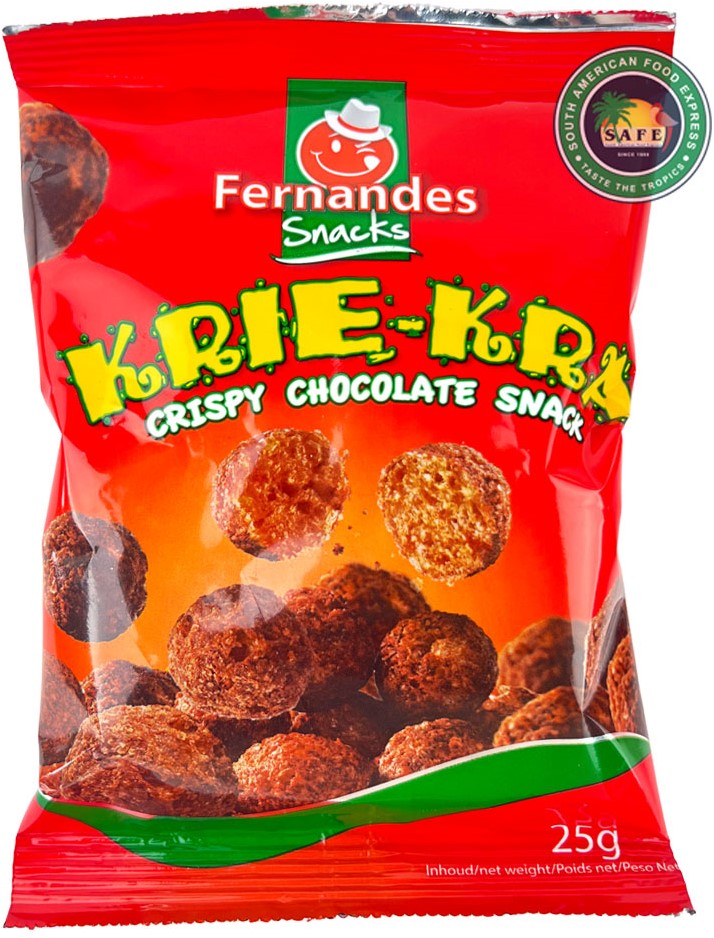 KRIE KRA CHIPS FERNANDES 25G PER PAK SAFE BV