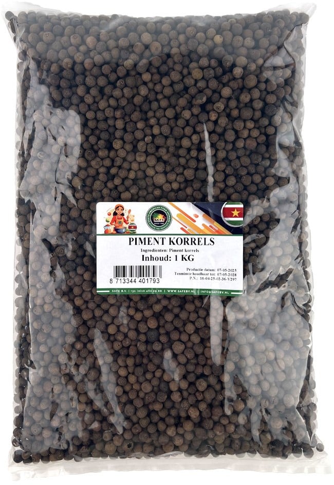 PIMENT KORRELS 1KG PER PAK SAFE BV