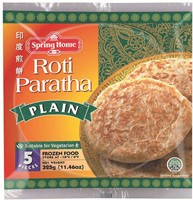 ROTI PARATHA PLAIN 5ST PER PAK SAFE BV